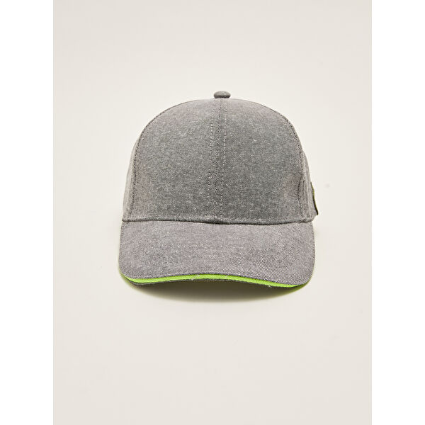 Erkek Çocuk Etiket Baskılı Kep Şapka