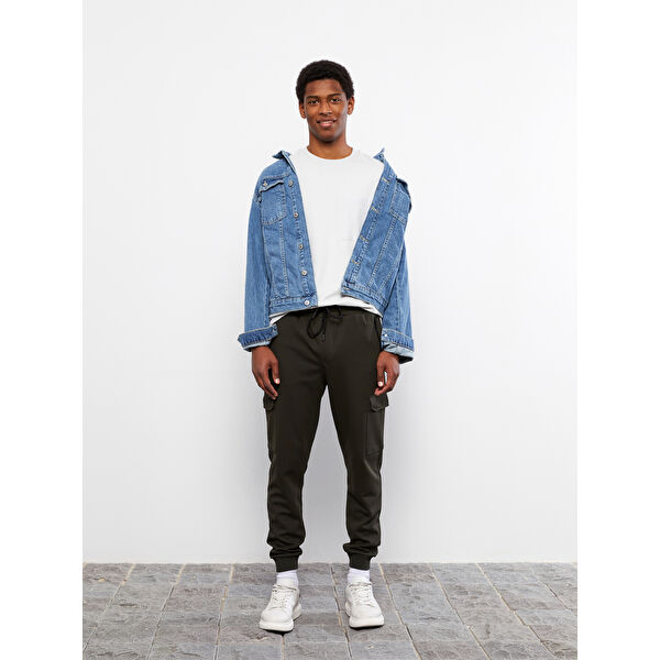 LCW CASUAL Slim Fit Erkek Kargo Eşofman Altı