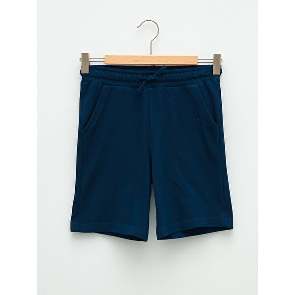 Beli Lastikli Basic Erkek Çocuk Şort