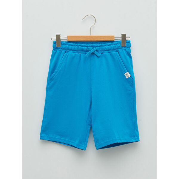 Beli Lastikli Basic Erkek Çocuk Şort