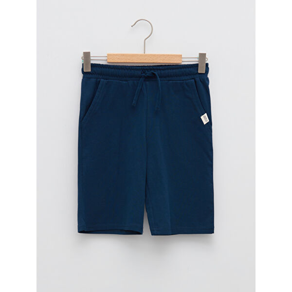 Beli Lastikli Basic Erkek Çocuk Şort