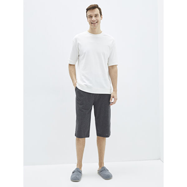 Standart Kalıp Erkek Pijama Alt Şort