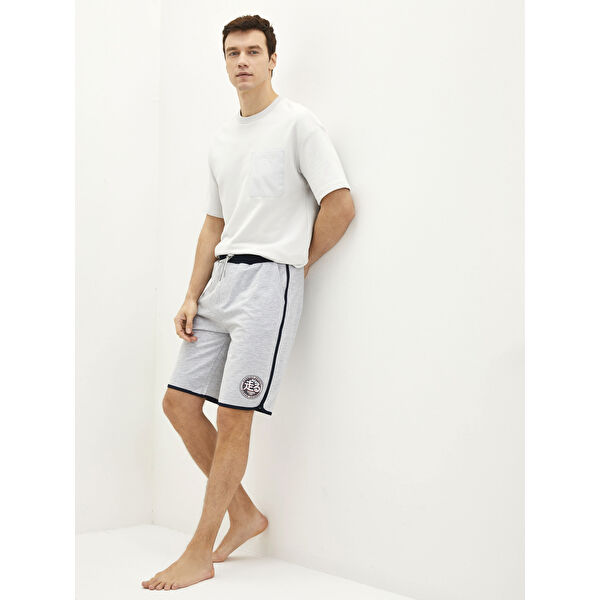 Standart Kalıp Erkek Pijama Alt Şort