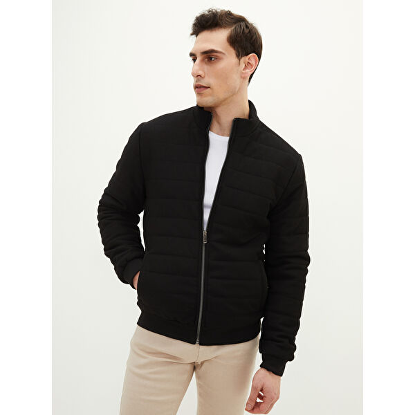 LCW VISION Slim Fit Dik Yaka Erkek Mont