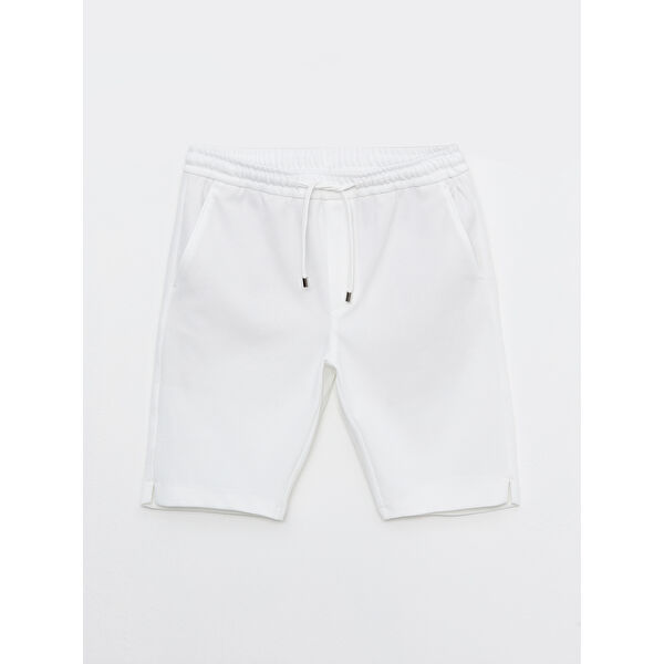 LCW VISION Slim Fit Beli Bağlama Detaylı Erkek Şort