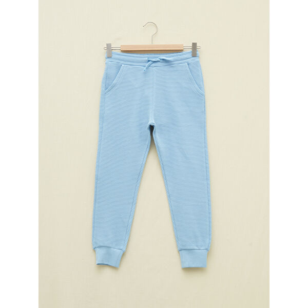 Beli Lastikli Basic Organik Pamuklu Erkek Çocuk Jogger Eşofman Altı Beli Lastikli Basic Organik Pamuklu Erkek Çocuk Jogger Eşofman Altı