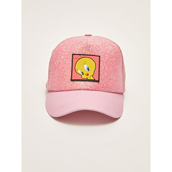 Tweety Lisanslı Kız Çocuk Kep Şapka