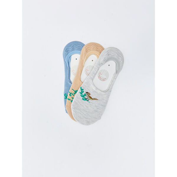 LCW DREAM Desenli Kadın Babet Çorap 3'lü Paket