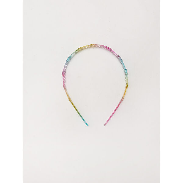 Kız Çocuk Yıldız Figürlü Renkli Taç