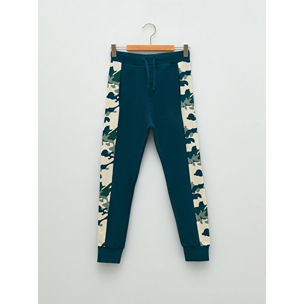 Beli Lastikli Kamuflaj Desenli Erkek Çocuk Jogger Eşofman Altı Beli Lastikli Kamuflaj Desenli Erkek Çocuk Jogger Eşofman Altı