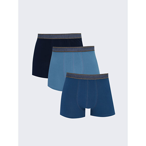 LCW DREAM Standart Kalıp Esnek Kumaş Erkek Boxer 3'lü