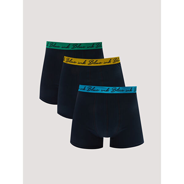 Standart Kalıp Esnek Kumaş Erkek Boxer 3'lü