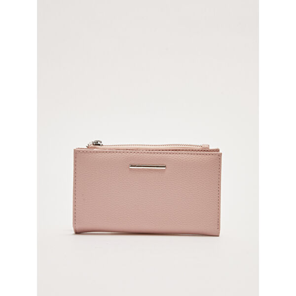 Deri Görünümlü Kadın Cüzdan