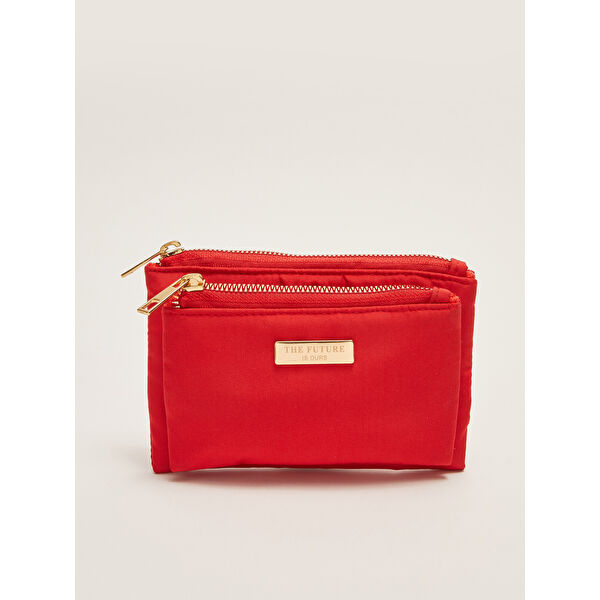 Çift Bölmeli Kadın Cüzdan