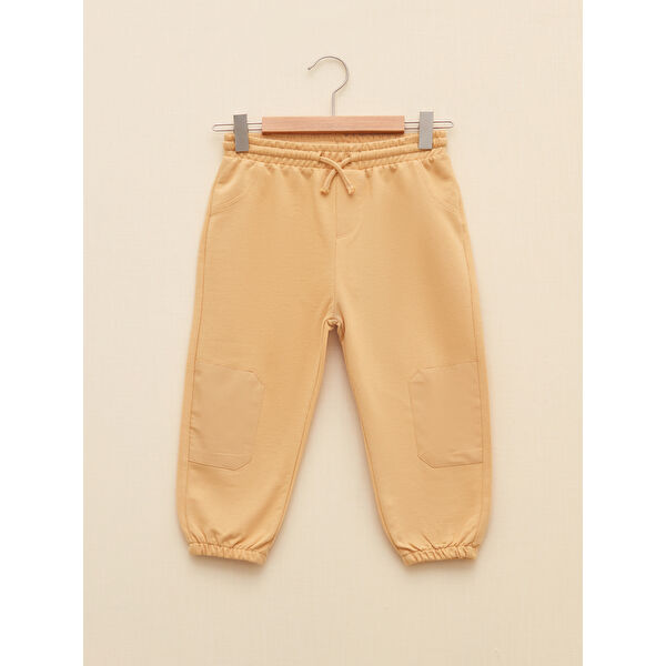 Beli Lastikli Organik Pamuklu Erkek Bebek Eşofman Alt