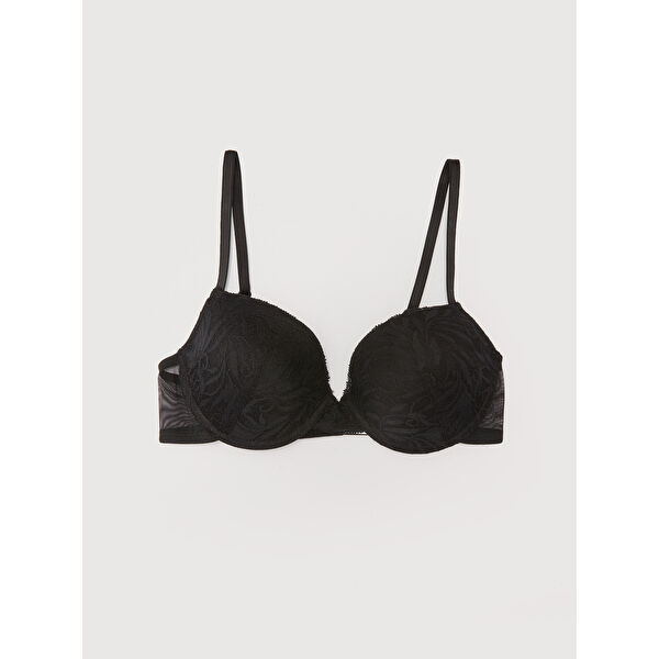 LCW DREAM Balenli Dolgusuz Dantelli Tişört Sütyen