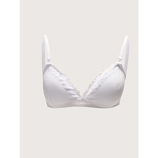 LCW DREAM Balensiz Dolgusuz Dantelli Hamile Tişört Sütyen LCW DREAM Balensiz Dolgusuz Dantelli Hamile Tişört Sütyen