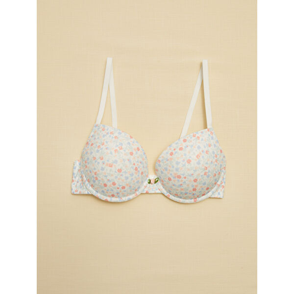 LCW DREAM Balenli Yarım Dolgulu Düz Tişört Sütyen