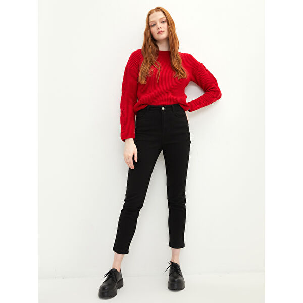 LCW CASUAL Normal Bel Standart Fit Düz Cep Detaylı Kadın Pantolon LCW CASUAL Normal Bel Standart Fit Düz Cep Detaylı Kadın Pantolon