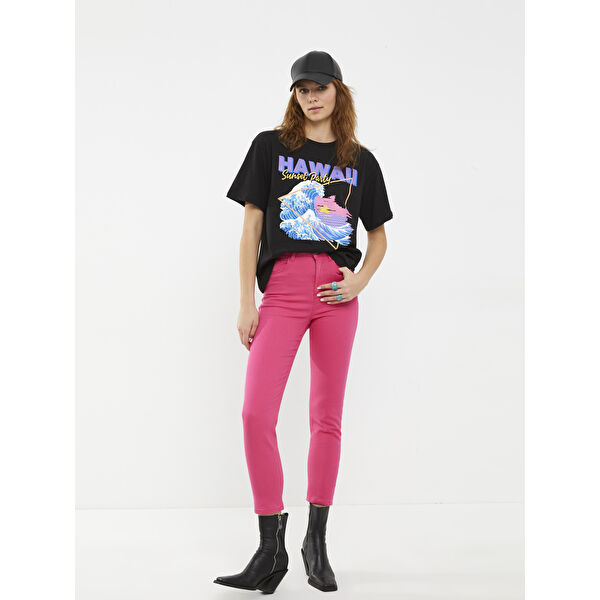 LCW CASUAL Normal Bel Standart Fit Düz Cep Detaylı Kadın Pantolon LCW CASUAL Normal Bel Standart Fit Düz Cep Detaylı Kadın Pantolon