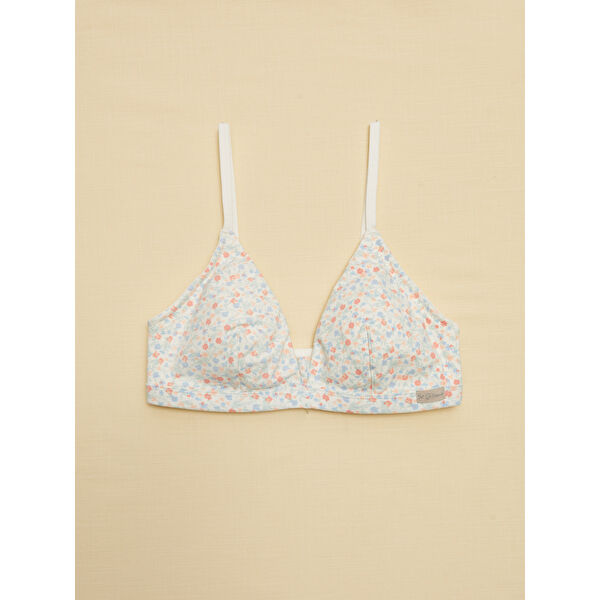 LCW GREEN Balensiz Dolgusuz Desenli Sütyen