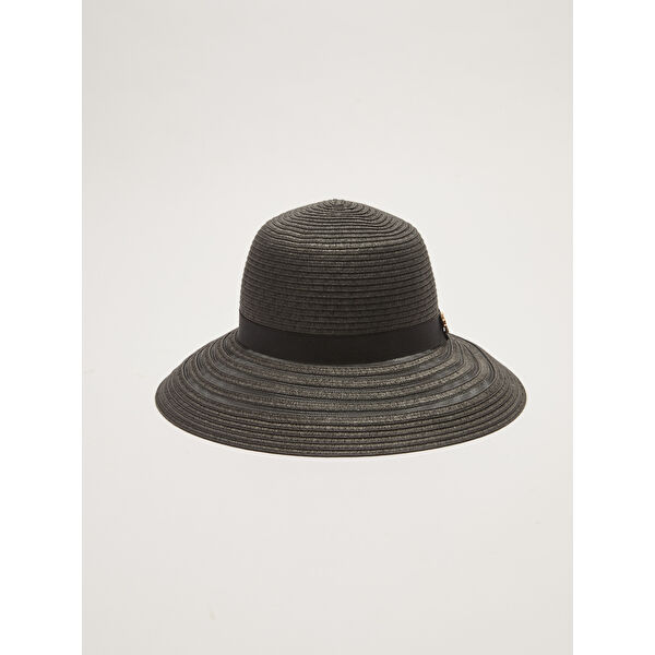 Hasır Kadın Fötr Şapka Hasır Kadın Fötr Şapka