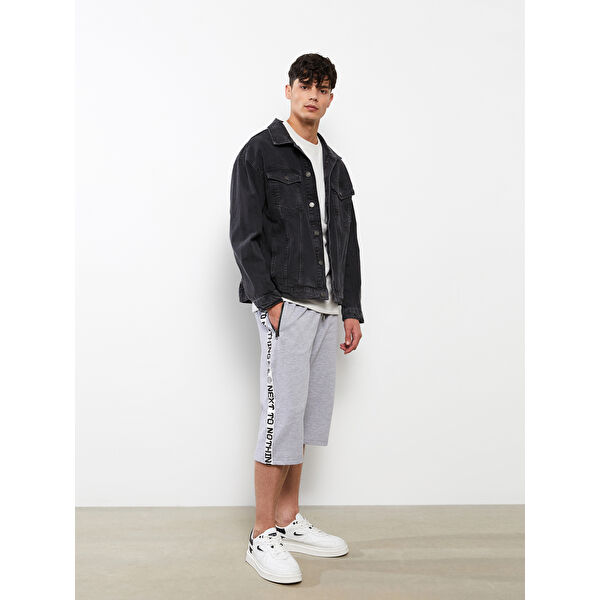 LCW CASUAL Standart Kalıp Baskılı Erkek Şort LCW CASUAL Standart Kalıp Baskılı Erkek Şort