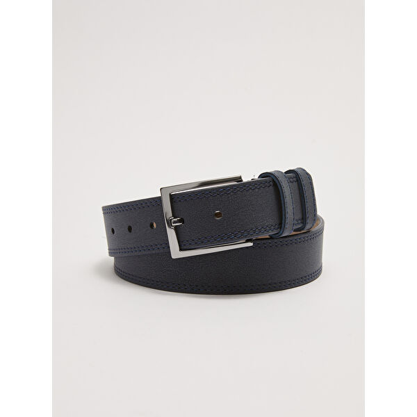 Deri Görünümlü Nubuk Erkek Kot Kemeri Deri Görünümlü Nubuk Erkek Kot Kemeri