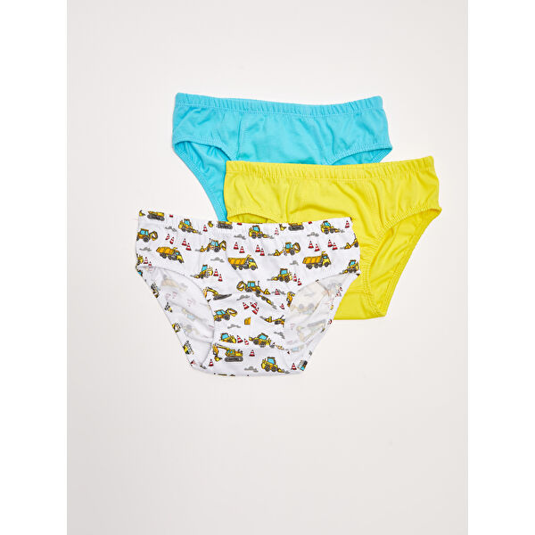 Pamuklu Erkek Çocuk Külot 3'lü