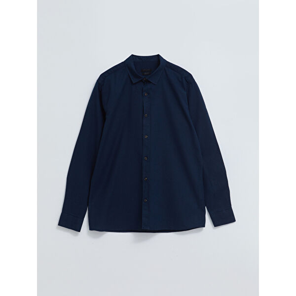 LCW CASUAL Regular Fit Uzun Kollu Poplin Erkek Gömlek