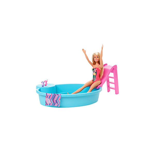 Mattel Barbie Ve Eğlenceli Havuzu Mattel Barbie Ve Eğlenceli Havuzu