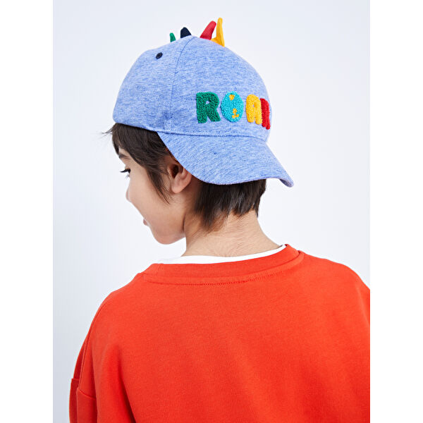 Yazı Nakışlı Erkek Çocuk Kep Şapka