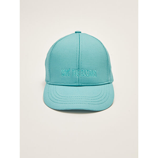 Yazı Nakışlı Erkek Çocuk Kep Şapka