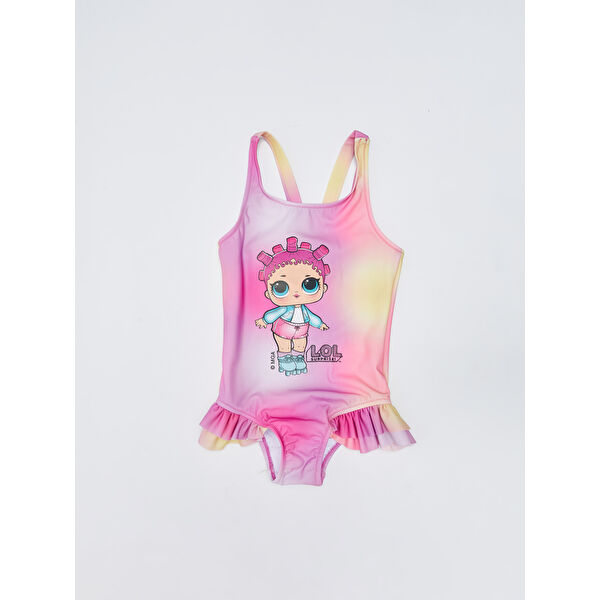 Esnek Kumaştan LOL Surprise OMG Lisanslı Kız Çocuk Mayo Esnek Kumaştan LOL Surprise OMG Lisanslı Kız Çocuk Mayo