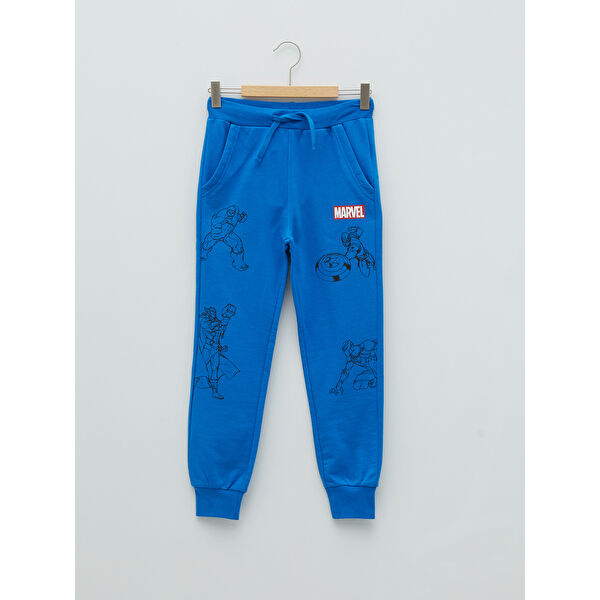Beli Lastikli Marvel Baskılı Erkek Çocuk Jogger Eşofman Altı
