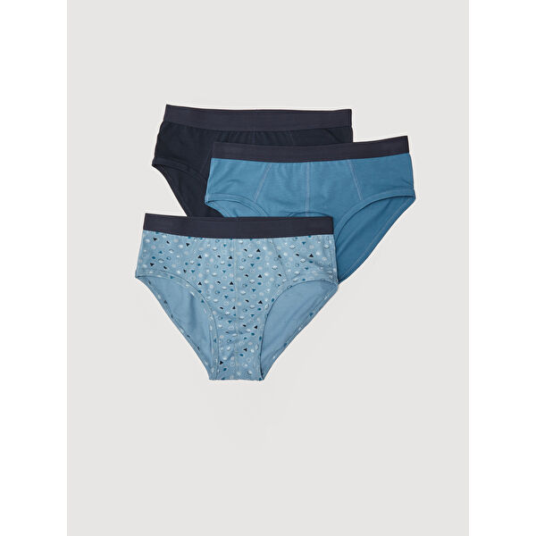 LCW DREAM Standart Kalıp Esnek Kumaş Erkek Slip Boxer 3'lü LCW DREAM Standart Kalıp Esnek Kumaş Erkek Slip Boxer 3'lü
