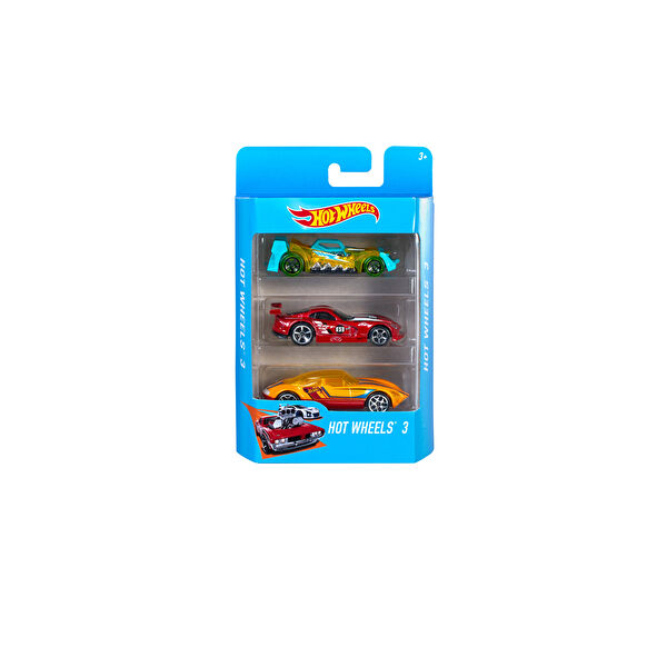 Mattel Hotwheels Oyuncak Araba Seti 3'lü Mattel Hotwheels Oyuncak Araba Seti 3'lü