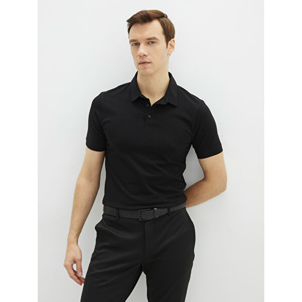 Polo Yaka Kısa Kollu Pike Erkek Tişört
