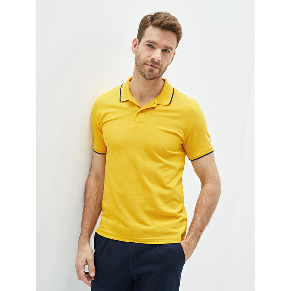 Polo Yaka Kısa Kollu Pike Erkek Tişört Polo Yaka Kısa Kollu Pike Erkek Tişört