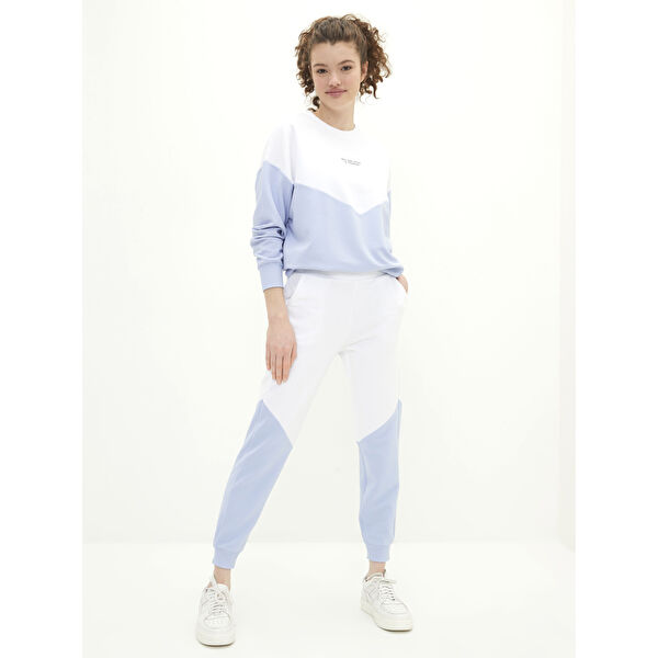 LCW CASUAL Beli Lastikli Renk Bloklu Kadın Jogger Eşofman Altı LCW CASUAL Beli Lastikli Renk Bloklu Kadın Jogger Eşofman Altı