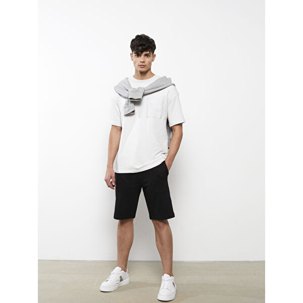 LCW BASIC Standart Kalıp Beli Lastikli Erkek Şort