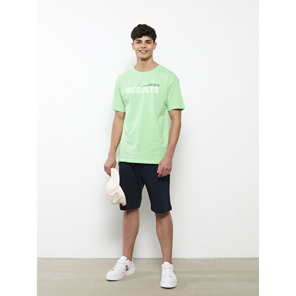 LCW BASIC Standart Kalıp Beli Lastikli Erkek Şort