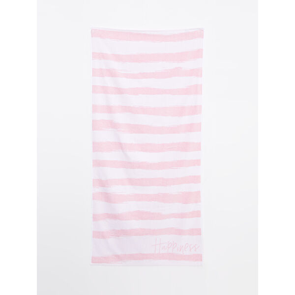 Renk Bloklu Kadın Plaj Havlusu Renk Bloklu Kadın Plaj Havlusu