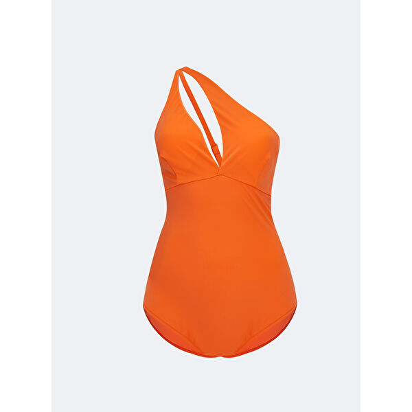 LCW DREAM Askılı Düz Raşel Kumaş Kadın Mayo