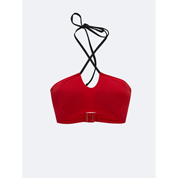 LCW DREAM Boyundan Bağlamalı Düz Straplez Kadın Bikini Üst LCW DREAM Boyundan Bağlamalı Düz Straplez Kadın Bikini Üst