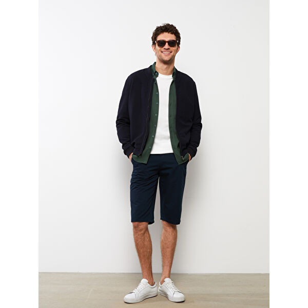 LCW BASIC Geniş Kalıp Bermuda Erkek Şort LCW BASIC Geniş Kalıp Bermuda Erkek Şort