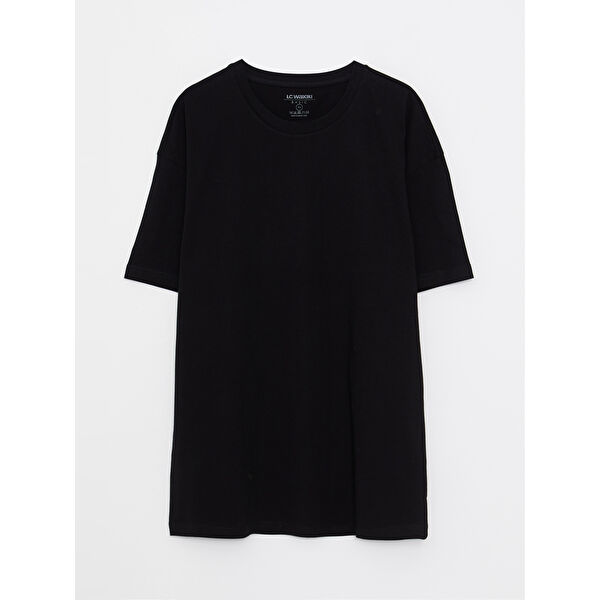LCW BASIC Oversize Bisiklet Yaka Kısa Kollu Penye Erkek Tişört LCW BASIC Oversize Bisiklet Yaka Kısa Kollu Penye Erkek Tişört