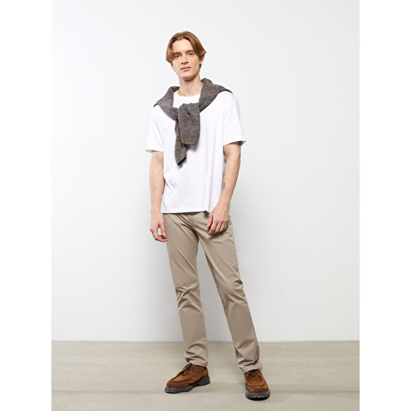 LCW CLASSIC Dar Kalıp Gabardin Erkek Chino Pantolon LCW CLASSIC Dar Kalıp Gabardin Erkek Chino Pantolon