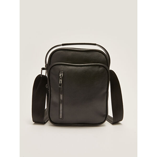 Deri Görünümlü Ayarlanabilir Askılı Erkek Çapraz Çanta Deri Görünümlü Ayarlanabilir Askılı Erkek Çapraz Çanta