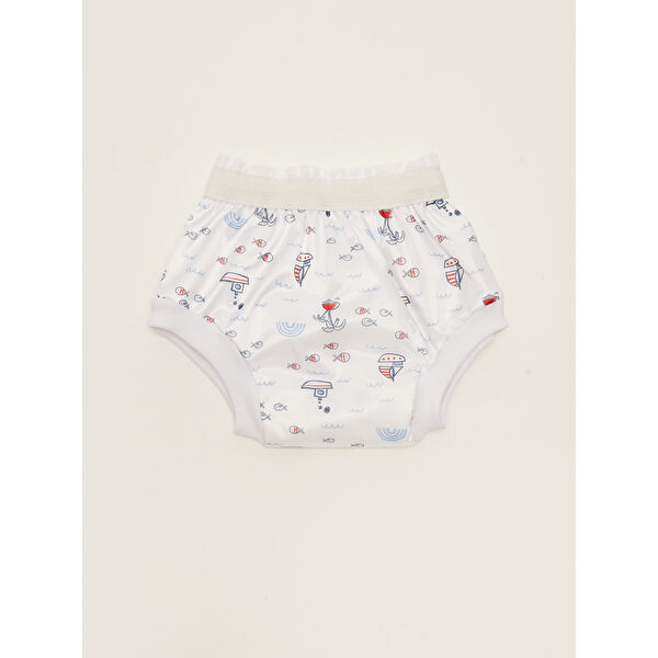 Beli Lastikli Baskılı Erkek Bebek Alıştırma Külodu Beli Lastikli Baskılı Erkek Bebek Alıştırma Külodu